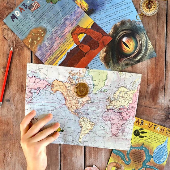 The Future Explorers' Club | Travel Letter Subscription | Child gift